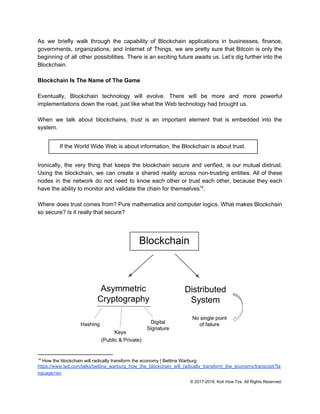 Blockchain Insider | Chapter 2: The Name of The Game | PDF