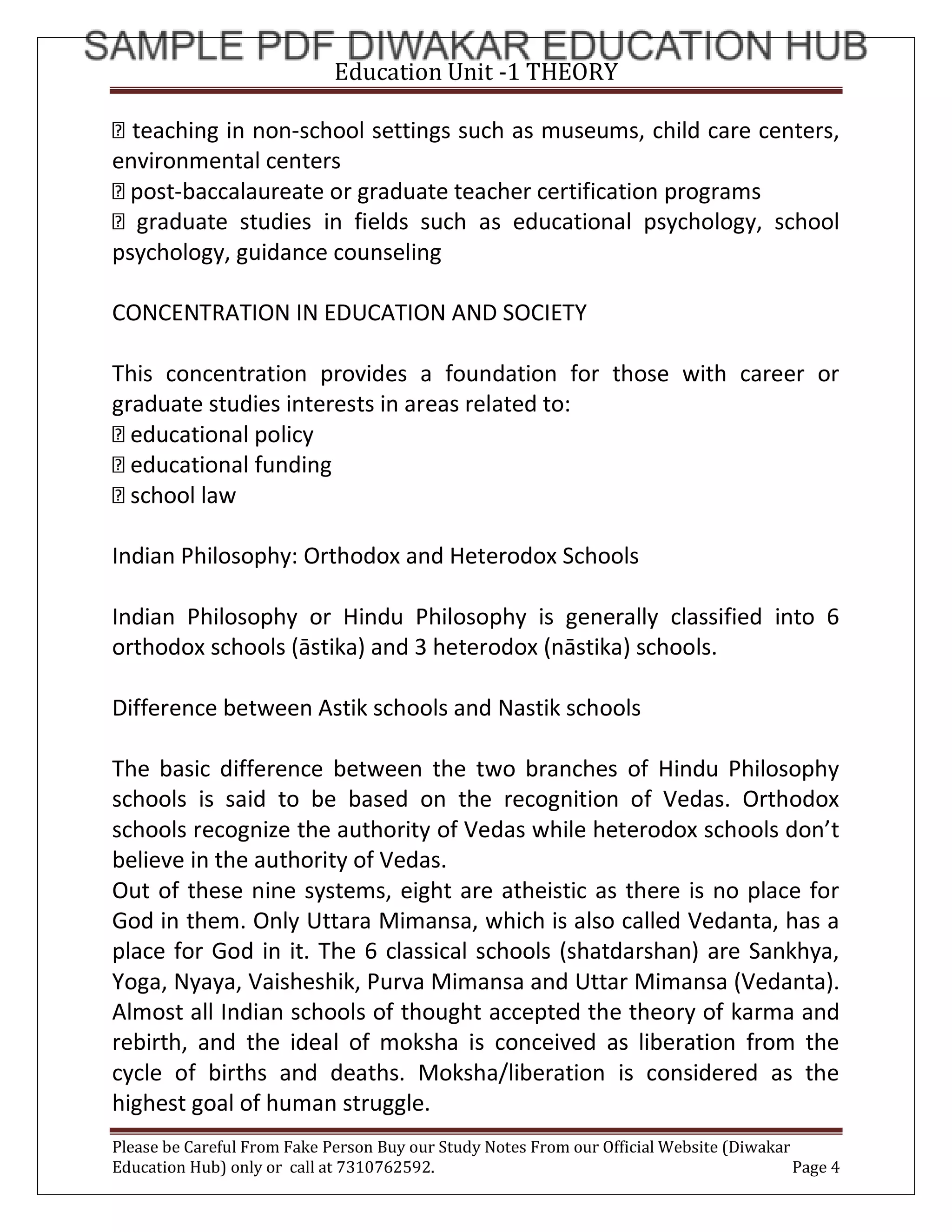 UGC NET Education [Code-09] Book pdf [Sample PDF] | PDF