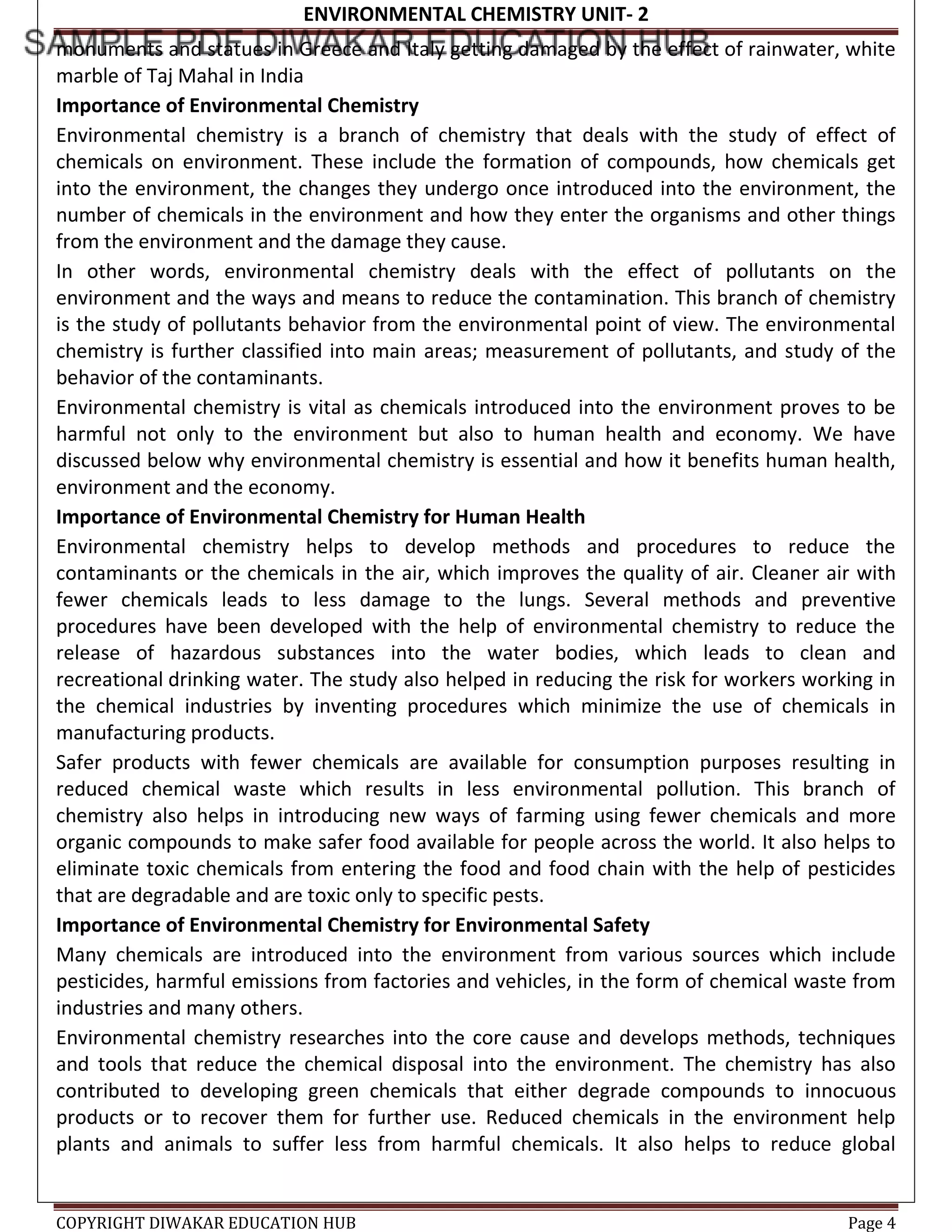 UGC NET Environment Science [EVS] Book PDF [Sample] | PDF