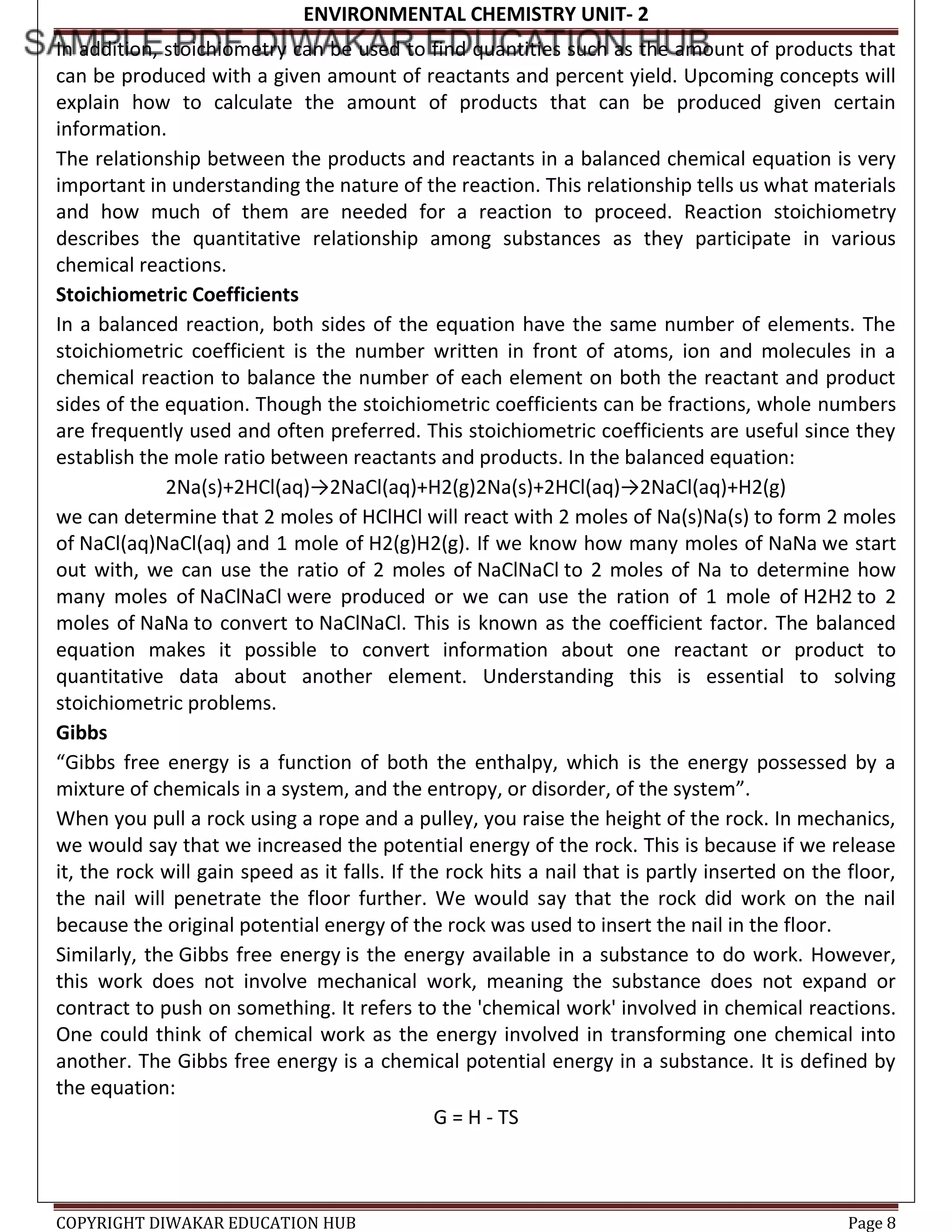 UGC NET Environment Science [EVS] Book PDF [Sample] | PDF