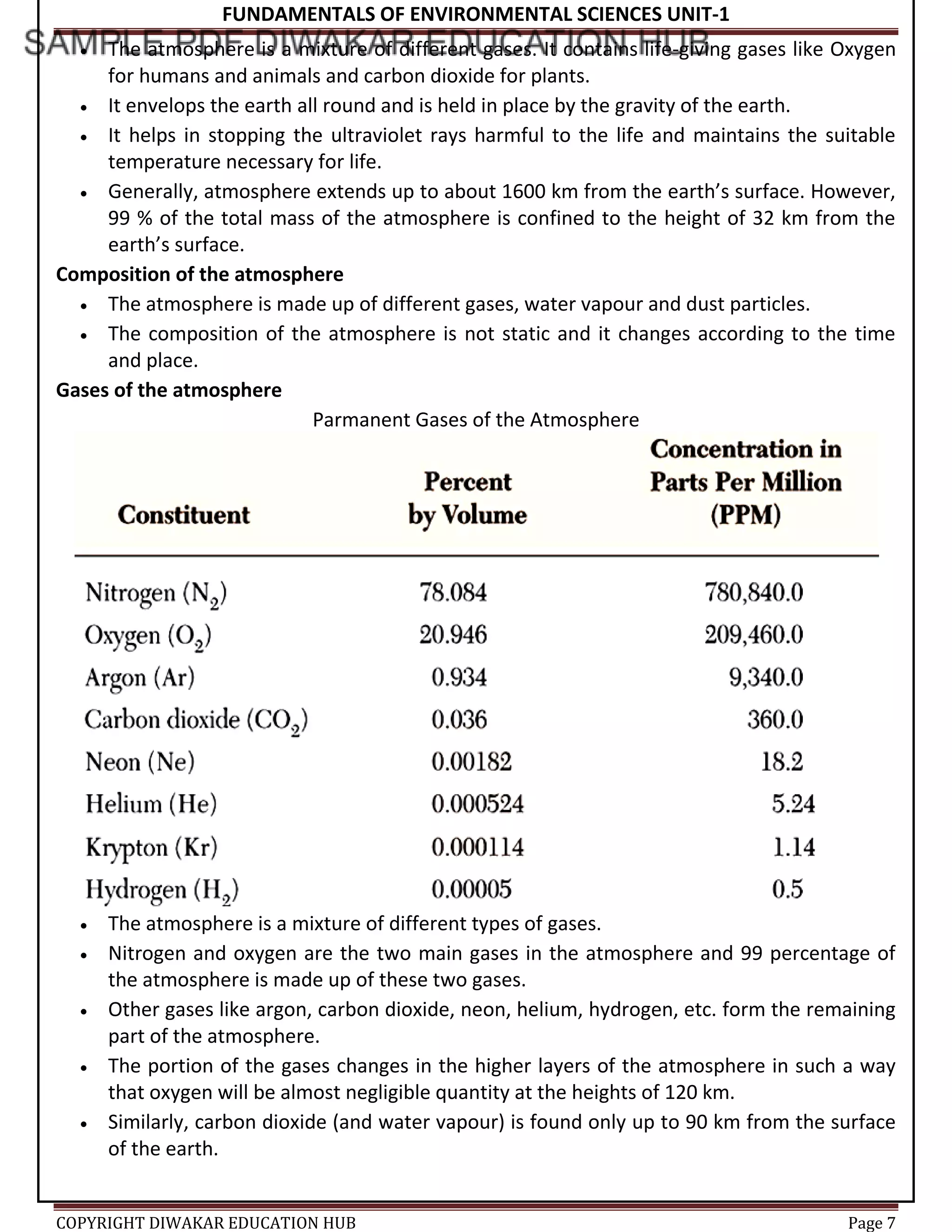UGC NET Environment Science [EVS] Book PDF [Sample] | PDF