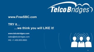 How to Build a SBC Appliance with FreeSBC | PPTX