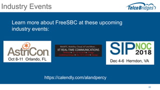 FreeSBC How To - Advanced SIP Routing | PPT