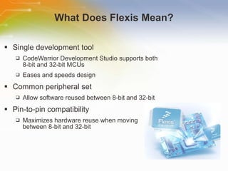 Low Power Flexis™ Series of QE Family MCUs | PPT