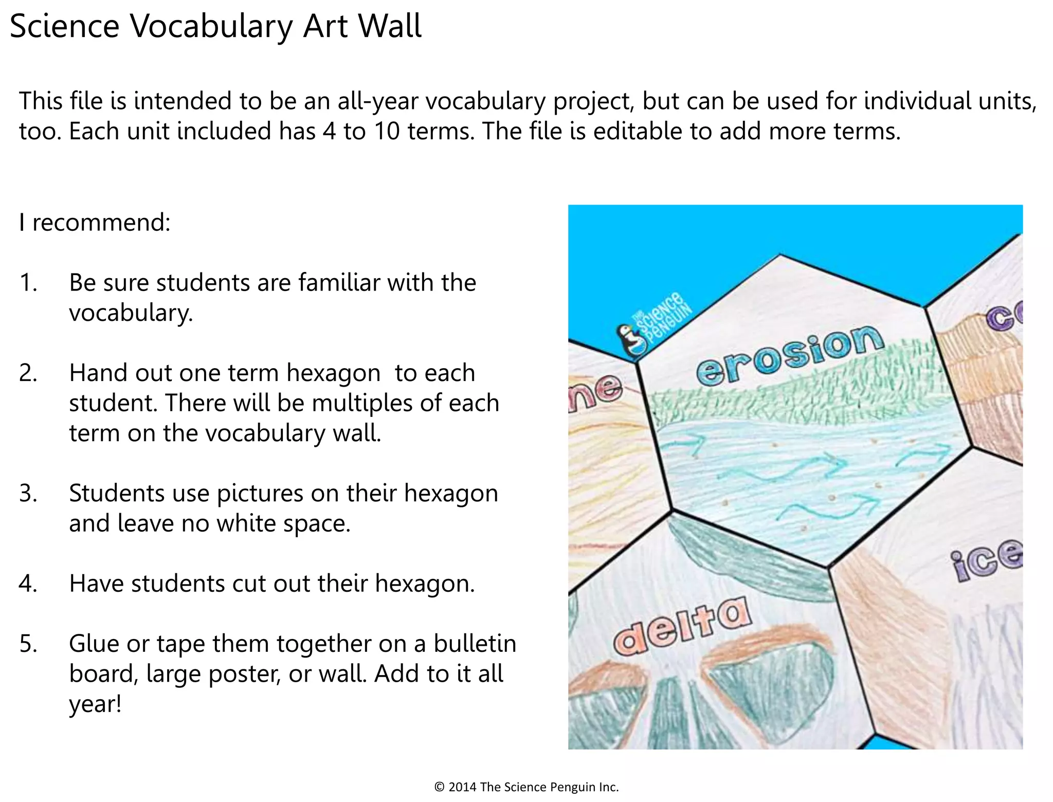 FREEScienceVocabularyHexagonsStudentCreatedWordWallArt-1.pptx