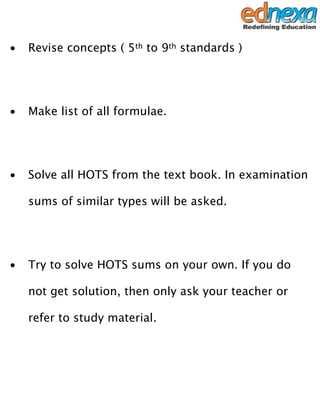Changed Syllabus of SSC Exam - Maths Preparation | PDF