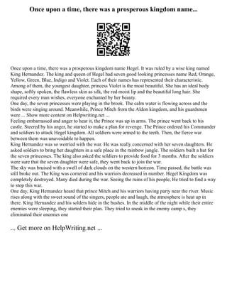 Free Short Essay Examples And Descrip | PDF