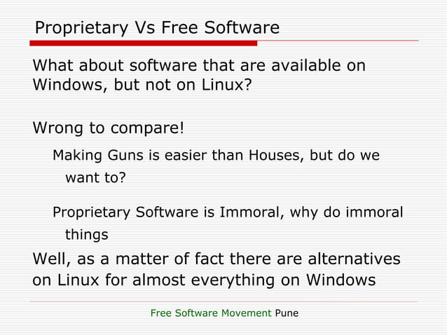 Free Software Introduction | ODP