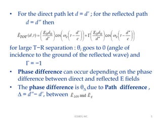 Path Loss model for wireless communication | PPTX