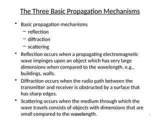 Two ray model & Friis Free Space Propagation Model | PPTX