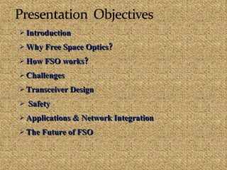 Free Space Optics | PPT