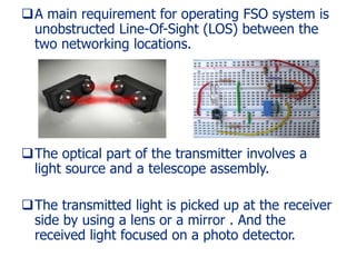 Free Space Optical Communication | PPT