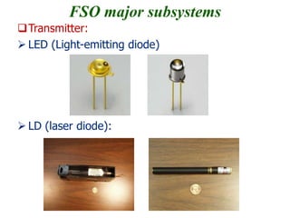 Free Space Optical Communication | PPT