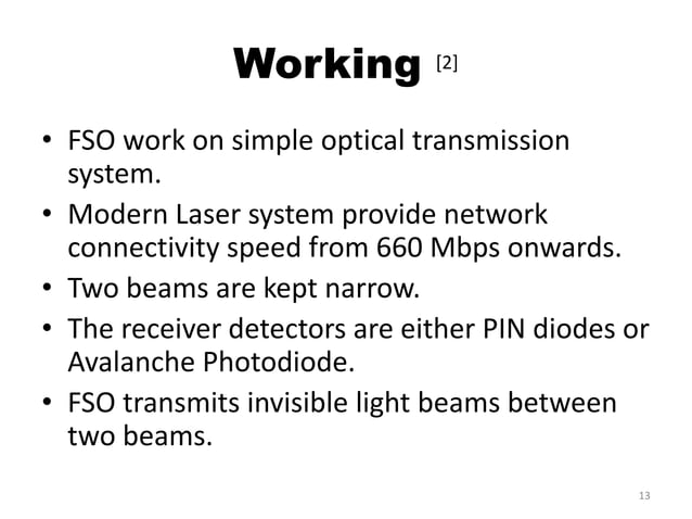Free space optics (FSO) | PDF | Computer Networking | Computing