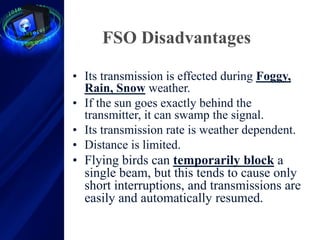 Free Space Optics (FSO) | PPTX