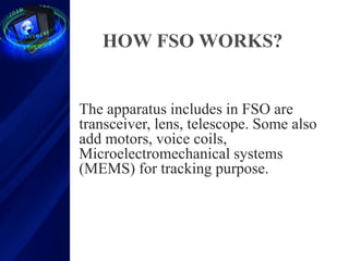 Free Space Optics (FSO) | PPTX