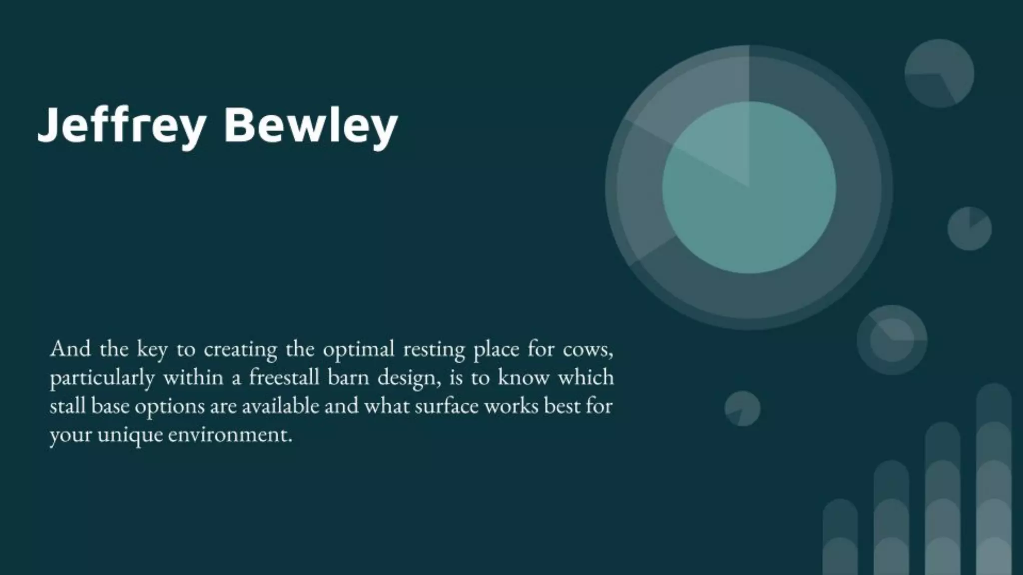 Freestall Barn Base Options: Jeffrey Bewley | PDF