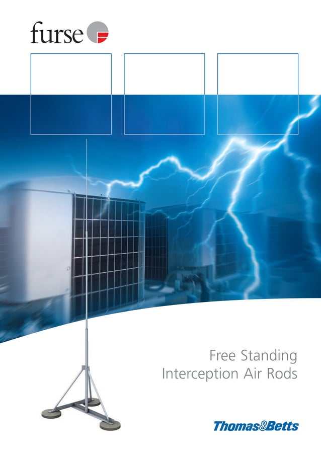 Free standing interception air rods brochure | PDF