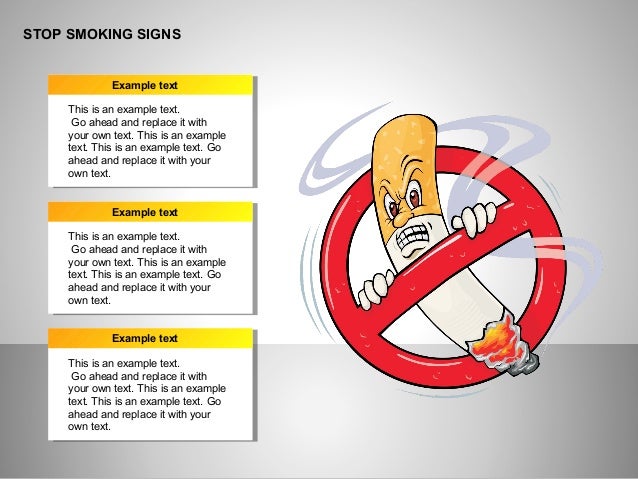 Free Stop Smoking Signs