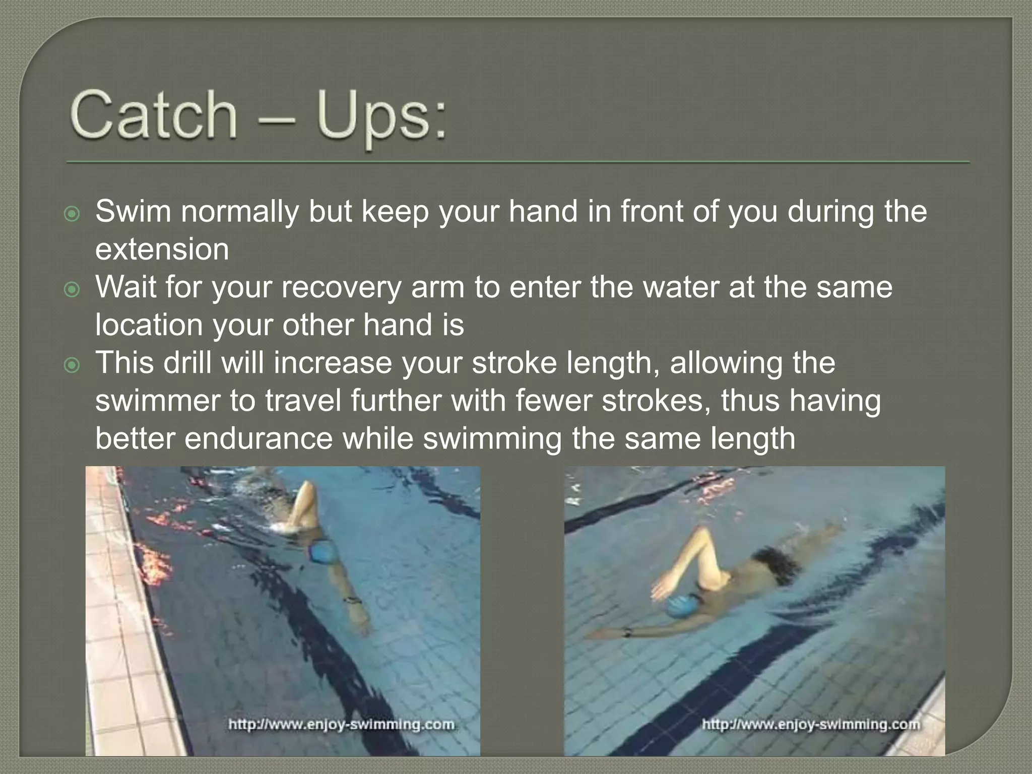 How to Swim: Freestyle Drills | PPTX