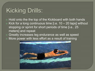 How to Swim: Freestyle Drills | PPTX