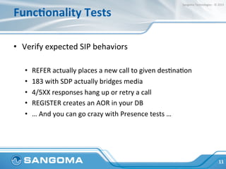 SIP Testing with FreeSWITCH | PDF
