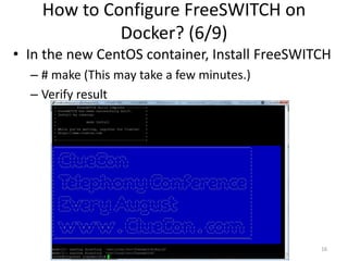 FreeSWITCH on Docker | PDF