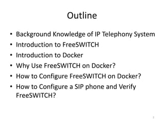 FreeSWITCH on Docker | PDF
