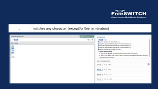 Freeswitch_training_part5_REGEX_Tutorial_FreeSWITCH .pptx