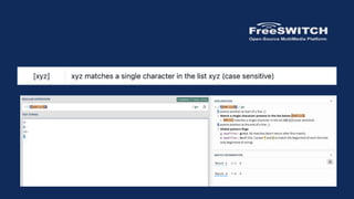 Freeswitch_training_part5_REGEX_Tutorial_FreeSWITCH .pptx