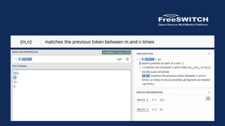 Freeswitch_training_part5_REGEX_Tutorial_FreeSWITCH .pptx