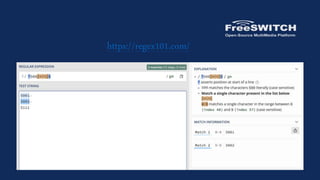 Freeswitch_training_part5_REGEX_Tutorial_FreeSWITCH .pptx