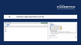 Freeswitch_training_part5_REGEX_Tutorial_FreeSWITCH .pptx