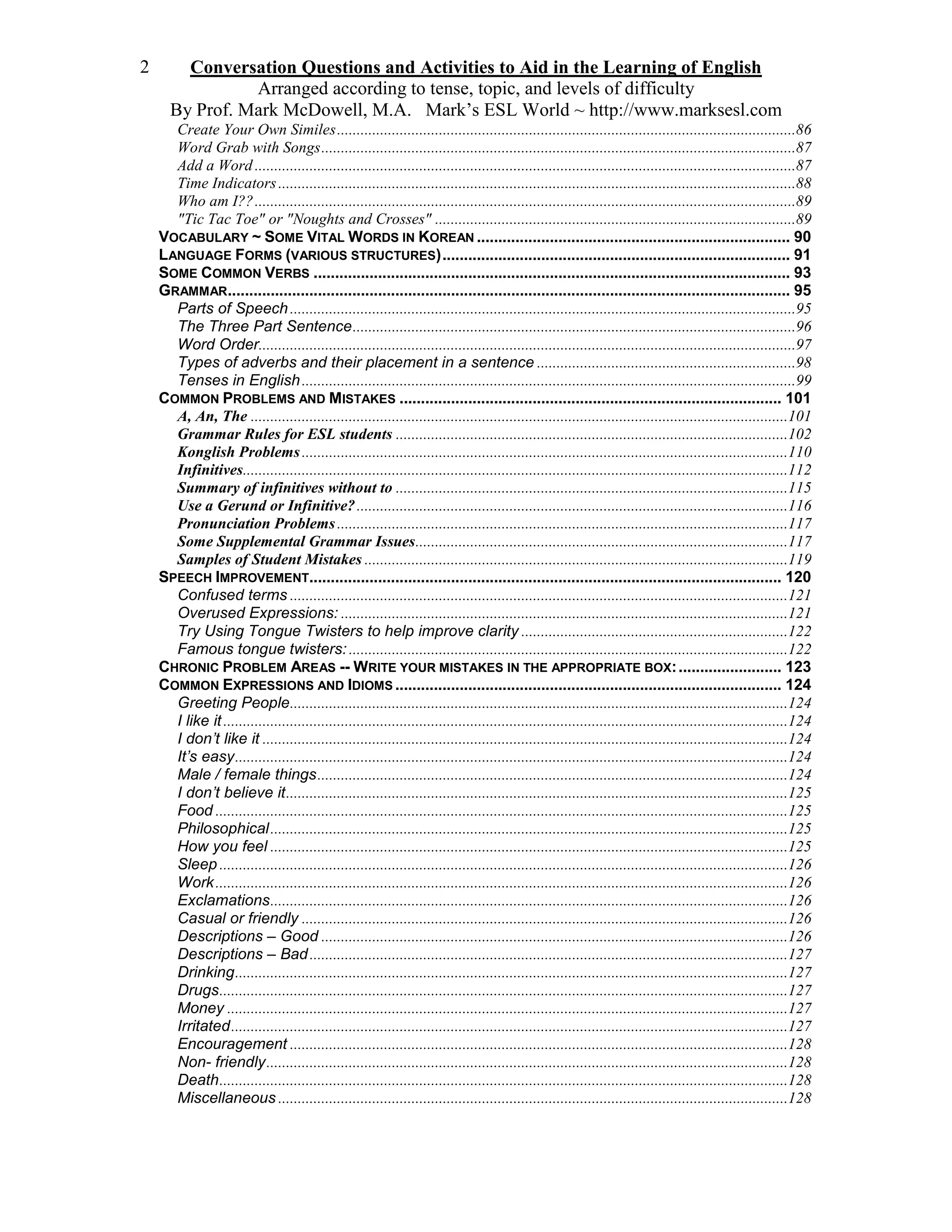 Free talk hand_book | PDF