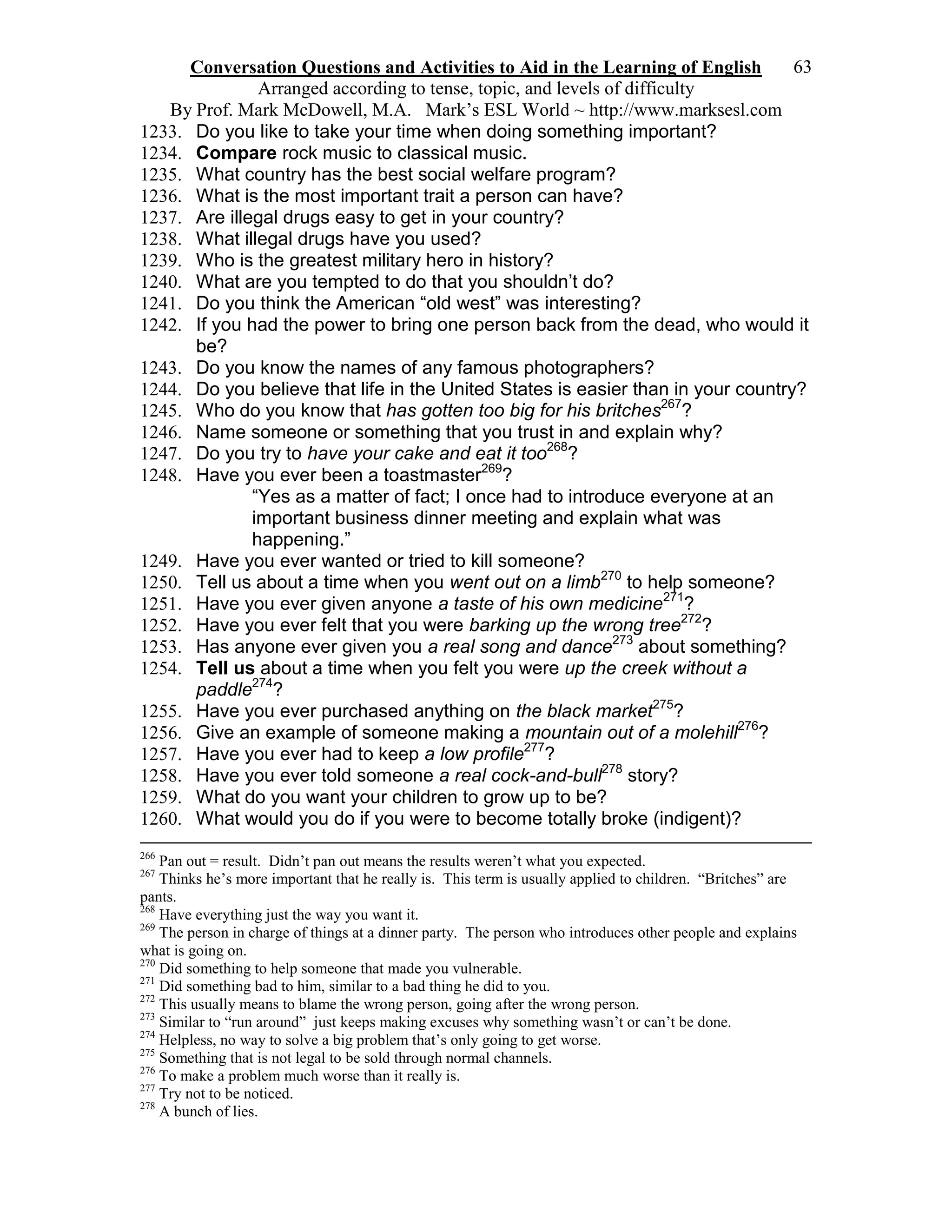 Free talk hand_book | PDF