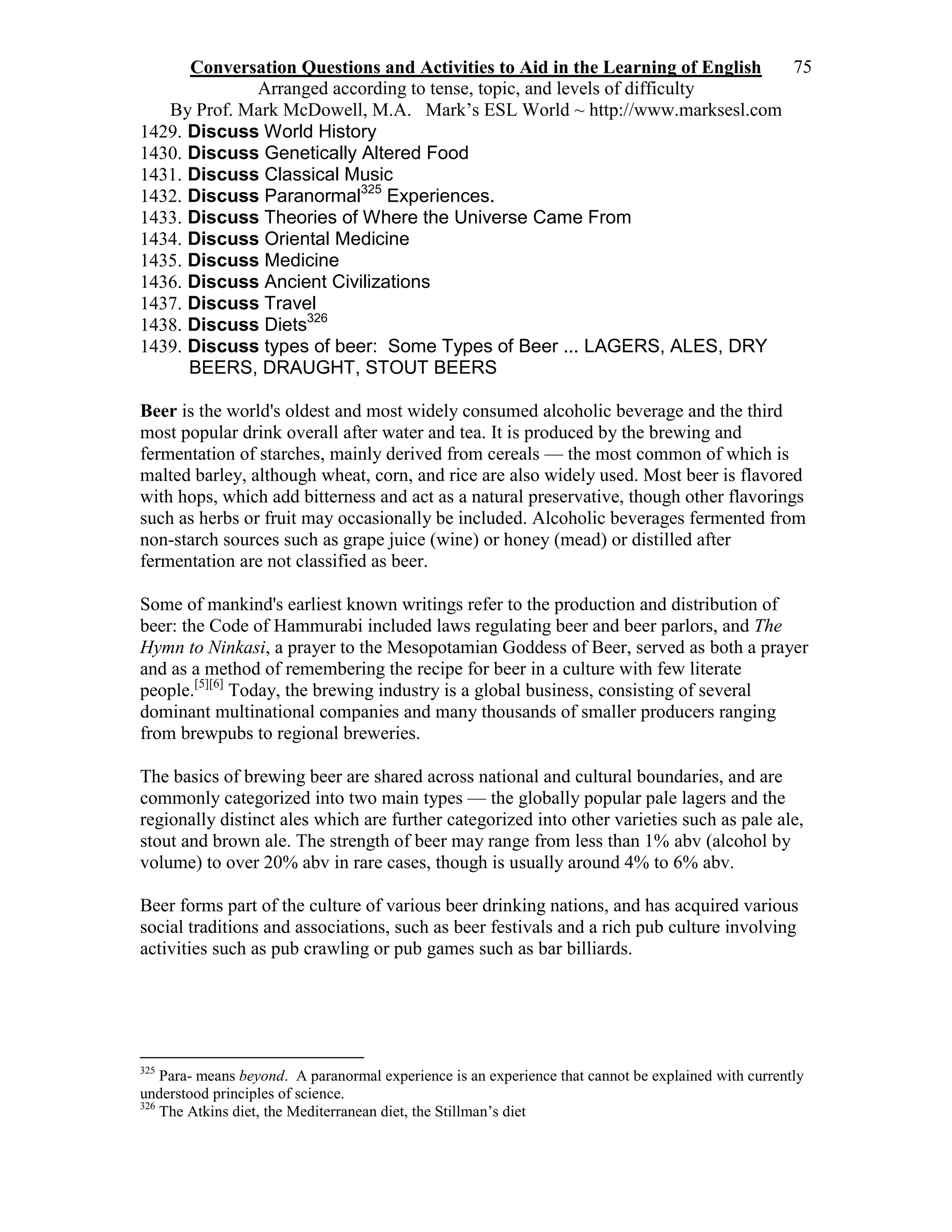 Free talk hand_book | PDF