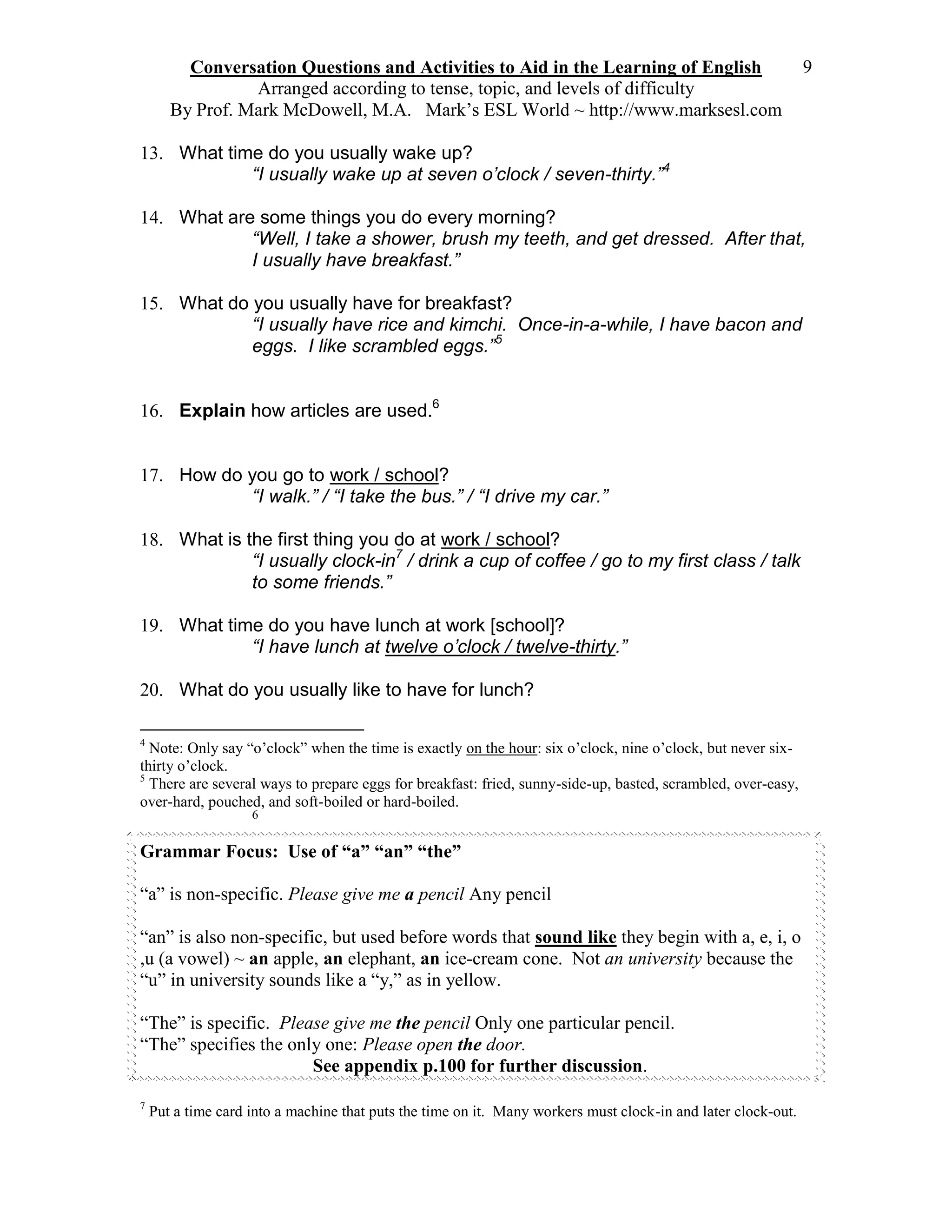 Free talk hand_book | PDF