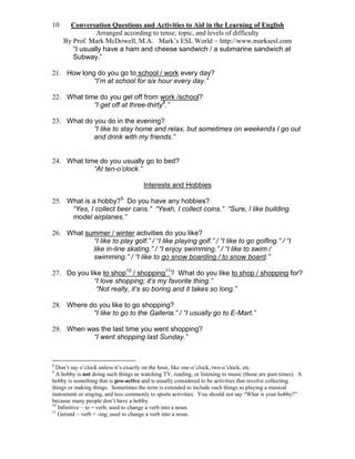 Free talk hand_book | PDF