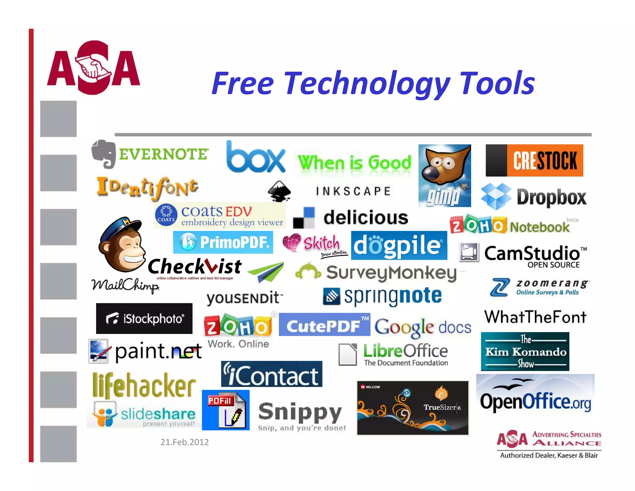 Free Tech Tools - MAPPA Feb 2012 | PPT