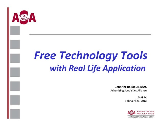 Free Tech Tools - MAPPA Feb 2012 | PPT