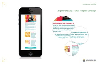 Loaves & Fishes: FREEThink 2016 Marketing Collateral | PPT