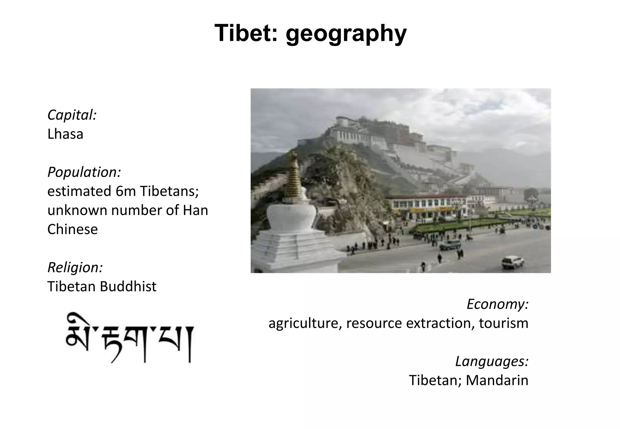 Free tibet power point presentation 2015 china and tibet | PPTX | Asia ...