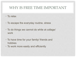 Freetime | PPT