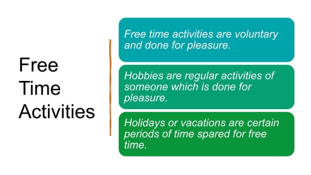 Free time activities | PPTX
