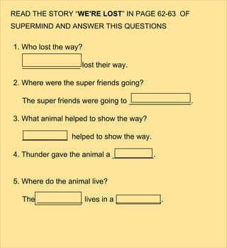 Free time comprehension #1 | PDF