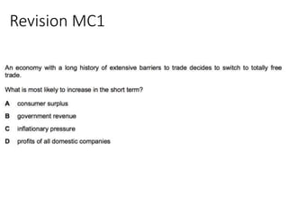 Free Trade Economics | PPTX | Economy | Business and Finance