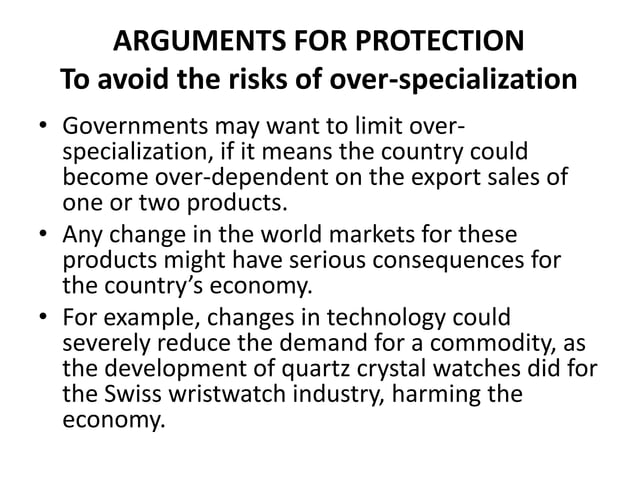 Free trade & protectionism part 1-international economics | PPT