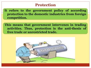 Free trade vs protection | PPTX