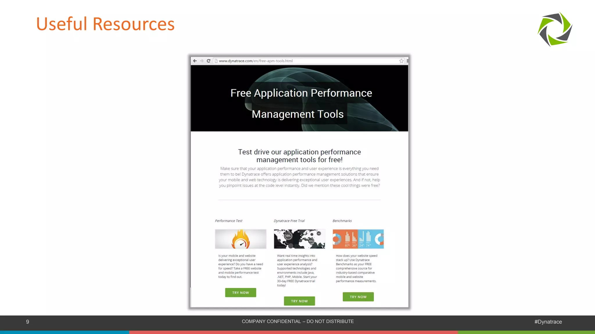 Dynatrace FreeTrial Test Drive | PDF