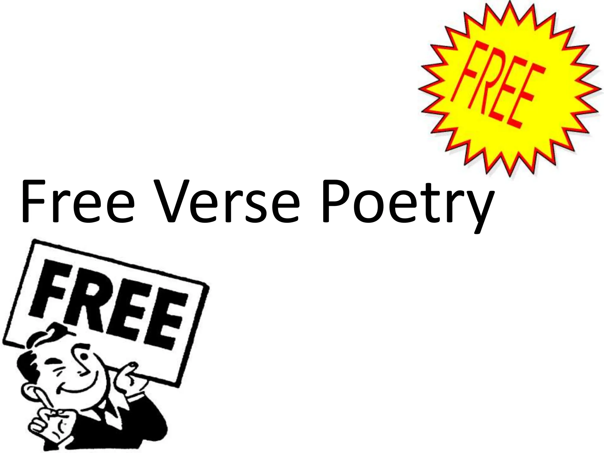 Free Verse Poetry.pptx